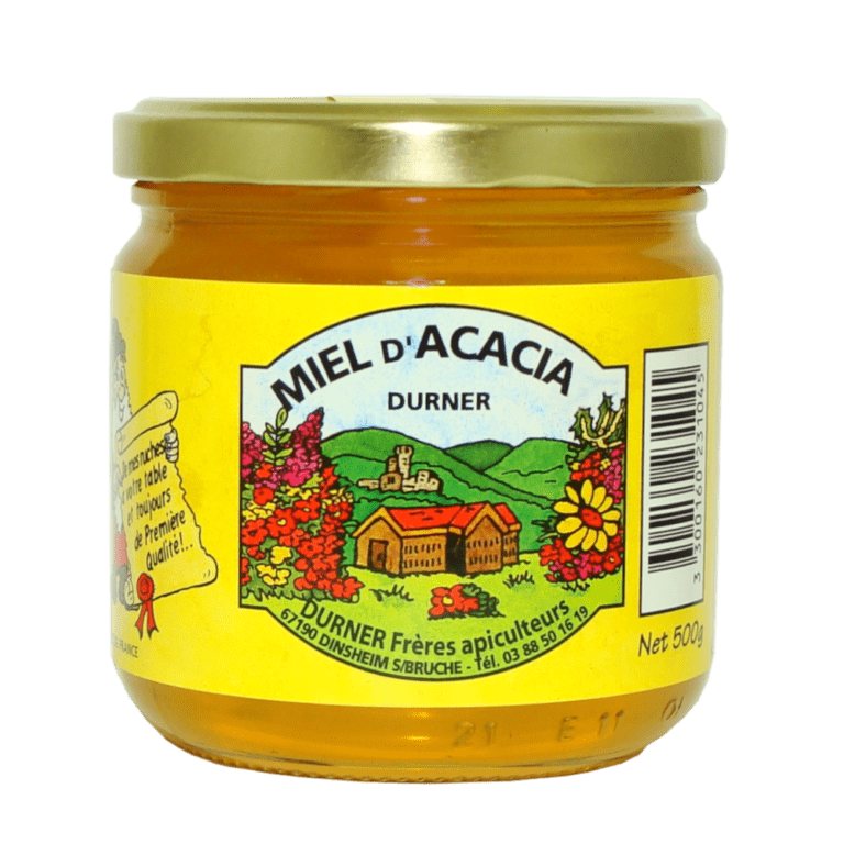 Miel d'Acacia 500g - Miel Durner